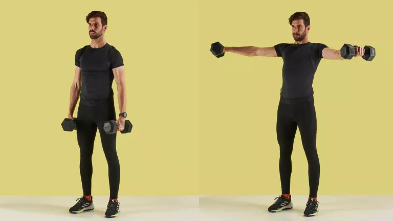 Entrenamiento con mancuernas para perder peso en verano